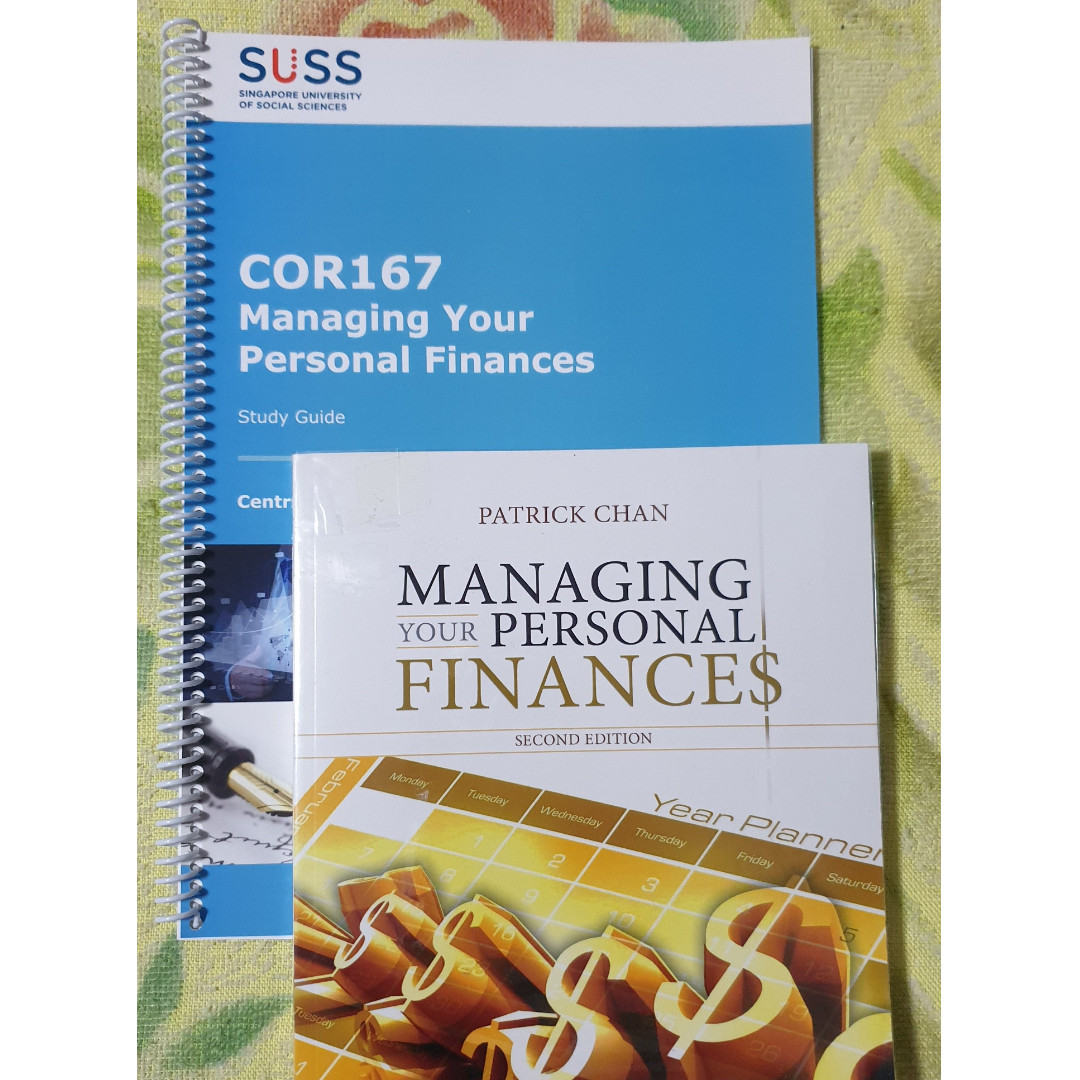 COR167 Managing Your Personal Finances Study Notes and Textbook ...