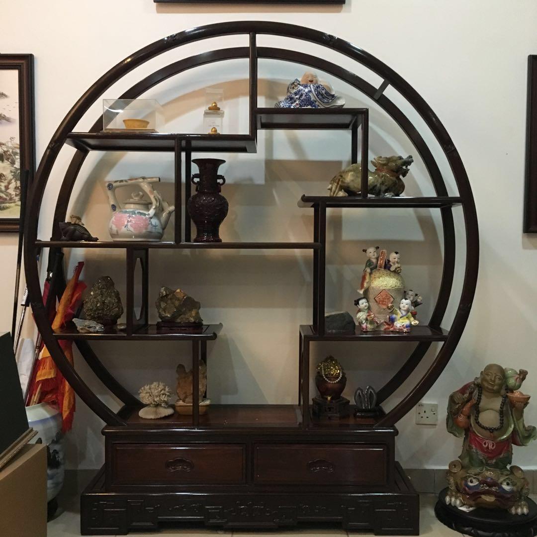 Display Cabinet Jichimu Wood Furniture And Home Living Furniture