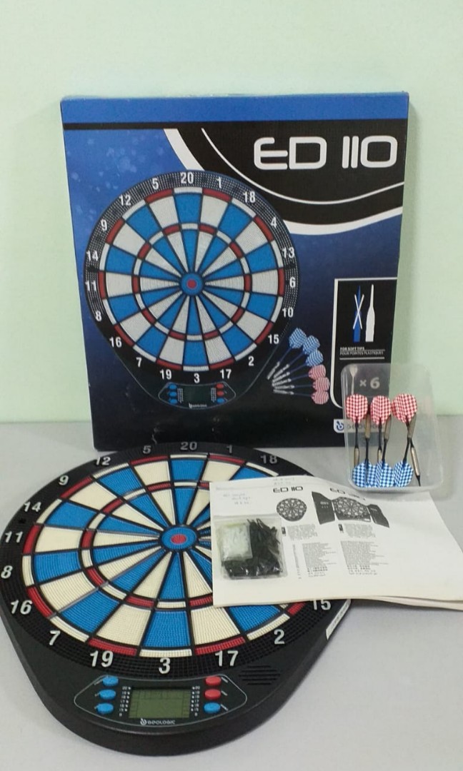 Electronic Soft Tip Dart Board, Hobbies & Toys, Toys & Games on Carousell