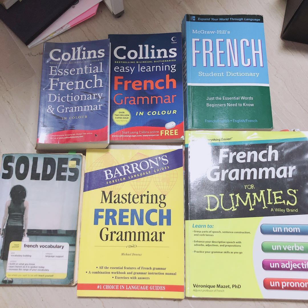 French Language Books Grammar Vocabulary, Hobbies & Toys, Books ...