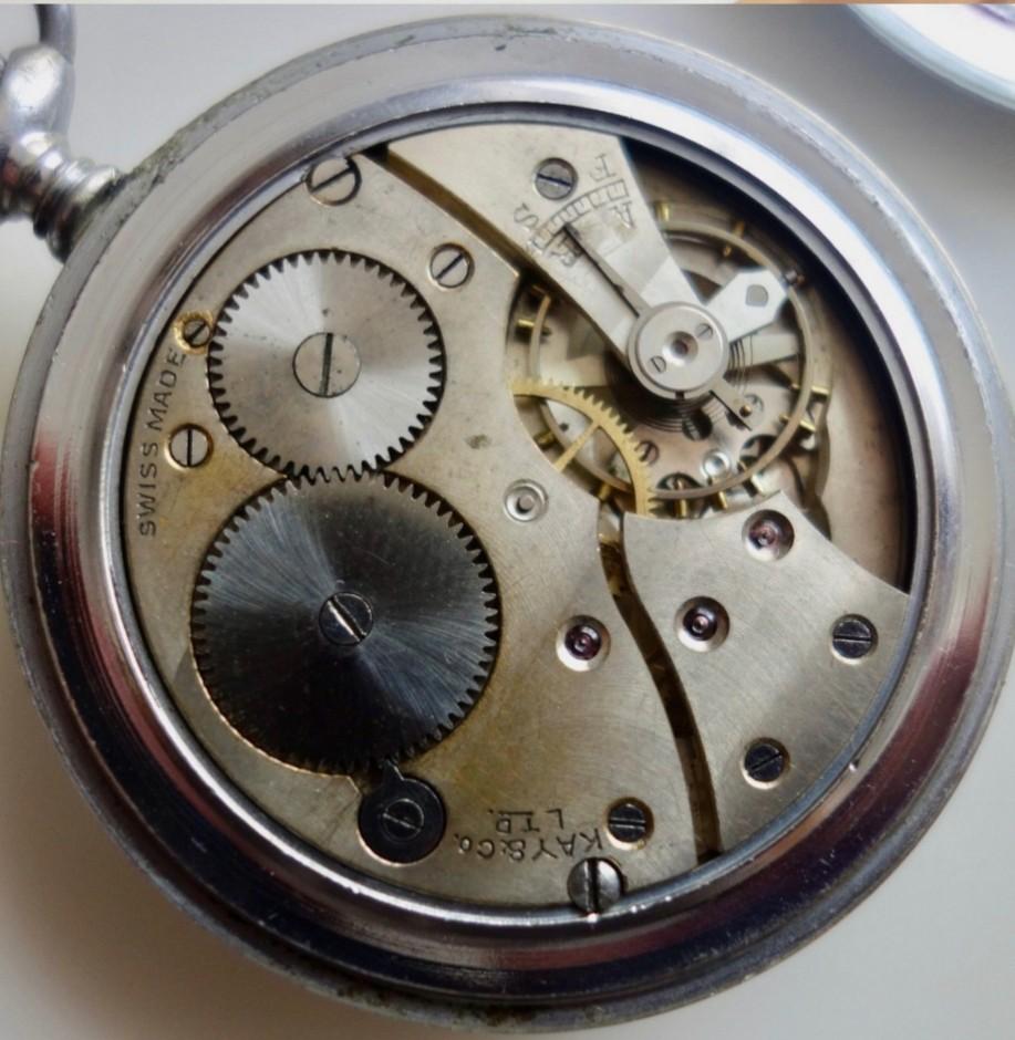 Kay's Screwback Lever Pocket watch 15 Jewels Swiss Movement, Women's ...