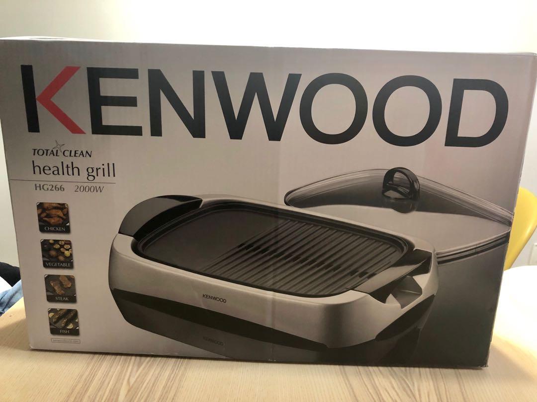 Kenwood Health Grill HG266, TV & Home Appliances, Kitchen Appliances ...