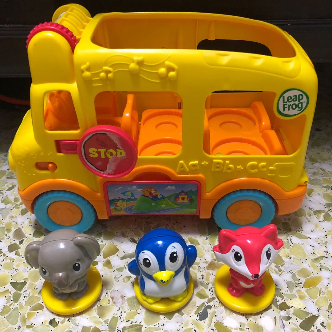 Leapfrog yellow bus, Hobbies & Toys, Toys & Games on Carousell