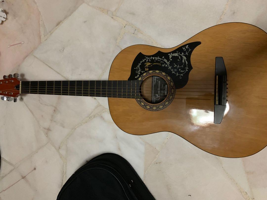 Limited edition 1983 Guitar + 4/4 Corelli Violin, Music & Media, Music ...