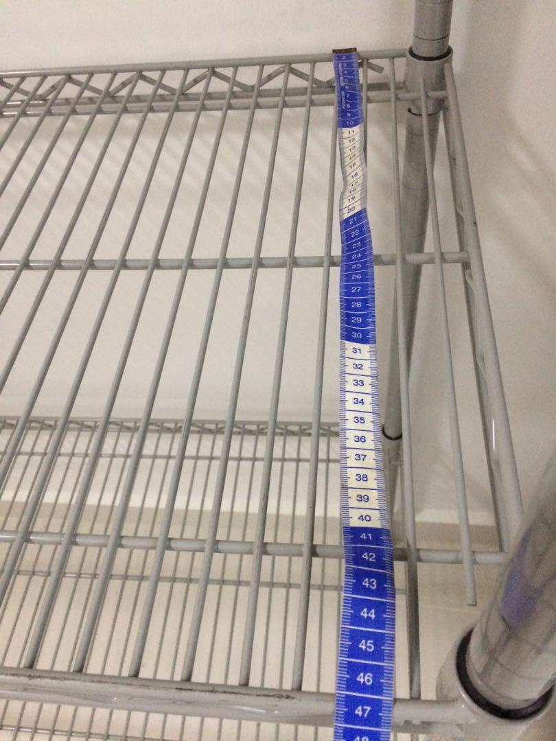 Metal storage shelves with rust proof coating. Strong., Furniture ...