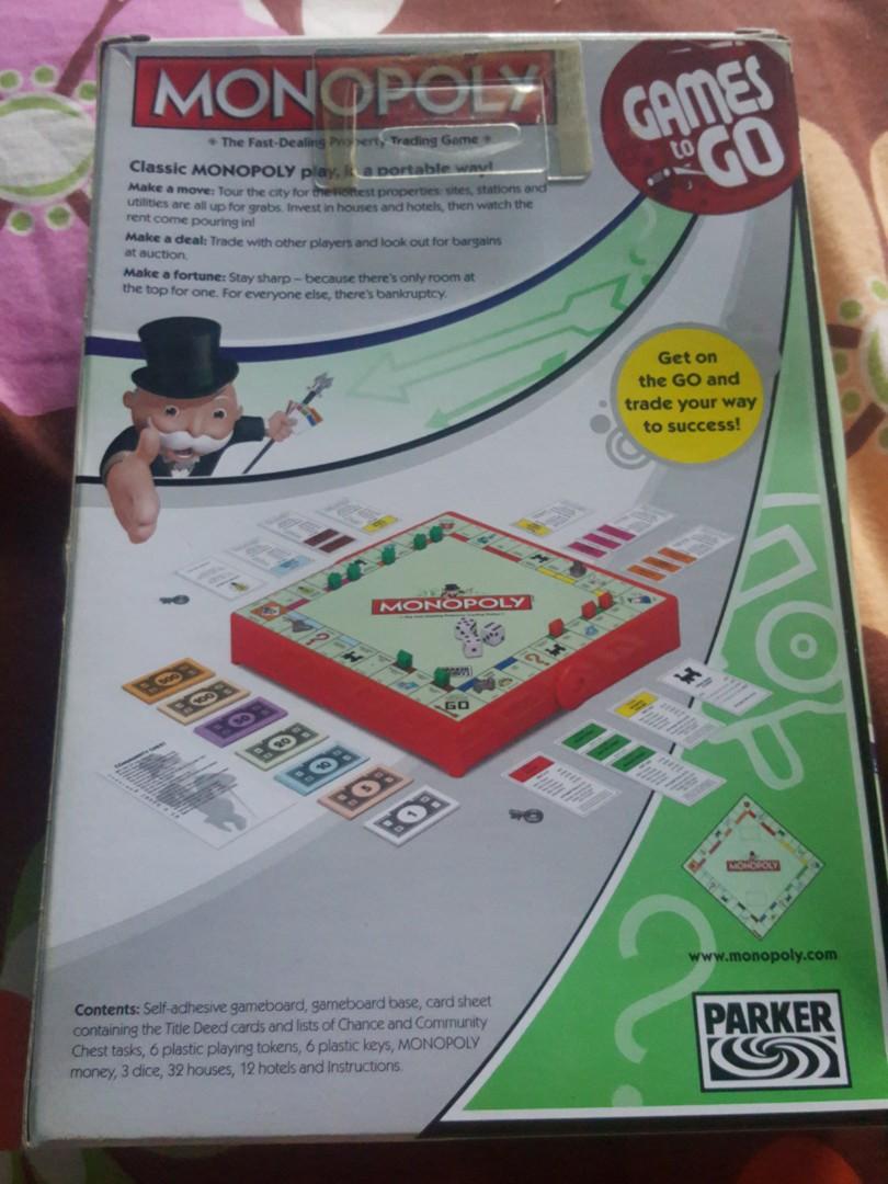 Monopoly Travel Edition, Toys & Games, Board Games & Cards on Carousell