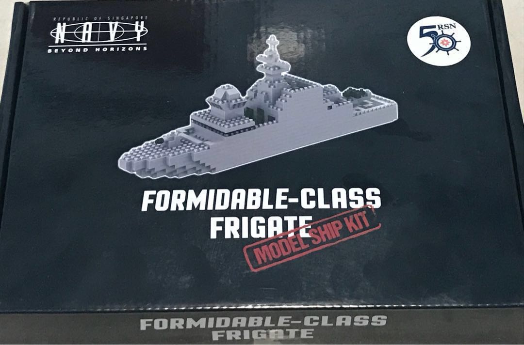 NAVY: Formidable-Class Frigate Model Ship Kit, Hobbies & Toys, Toys ...