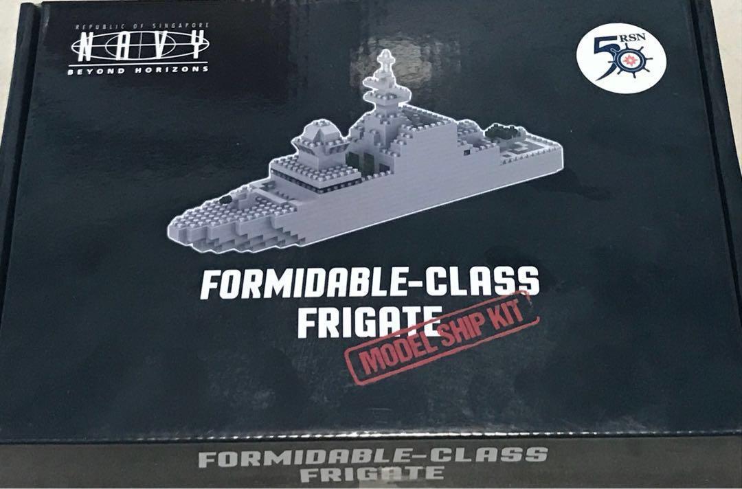NAVY: Formidable-Class Frigate Model Ship Kit, Hobbies & Toys, Toys ...