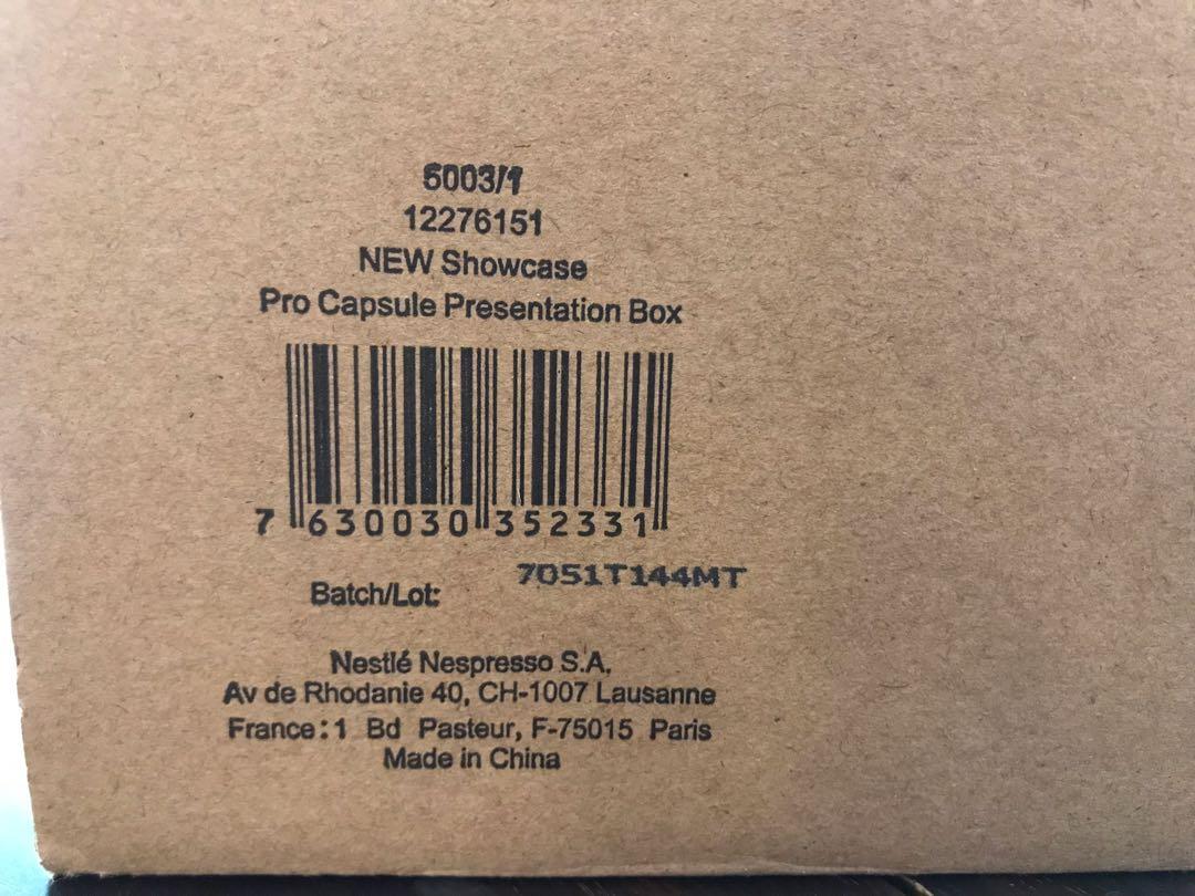 Nespresso professional capsule showcase, TV & Home Appliances, Kitchen ...