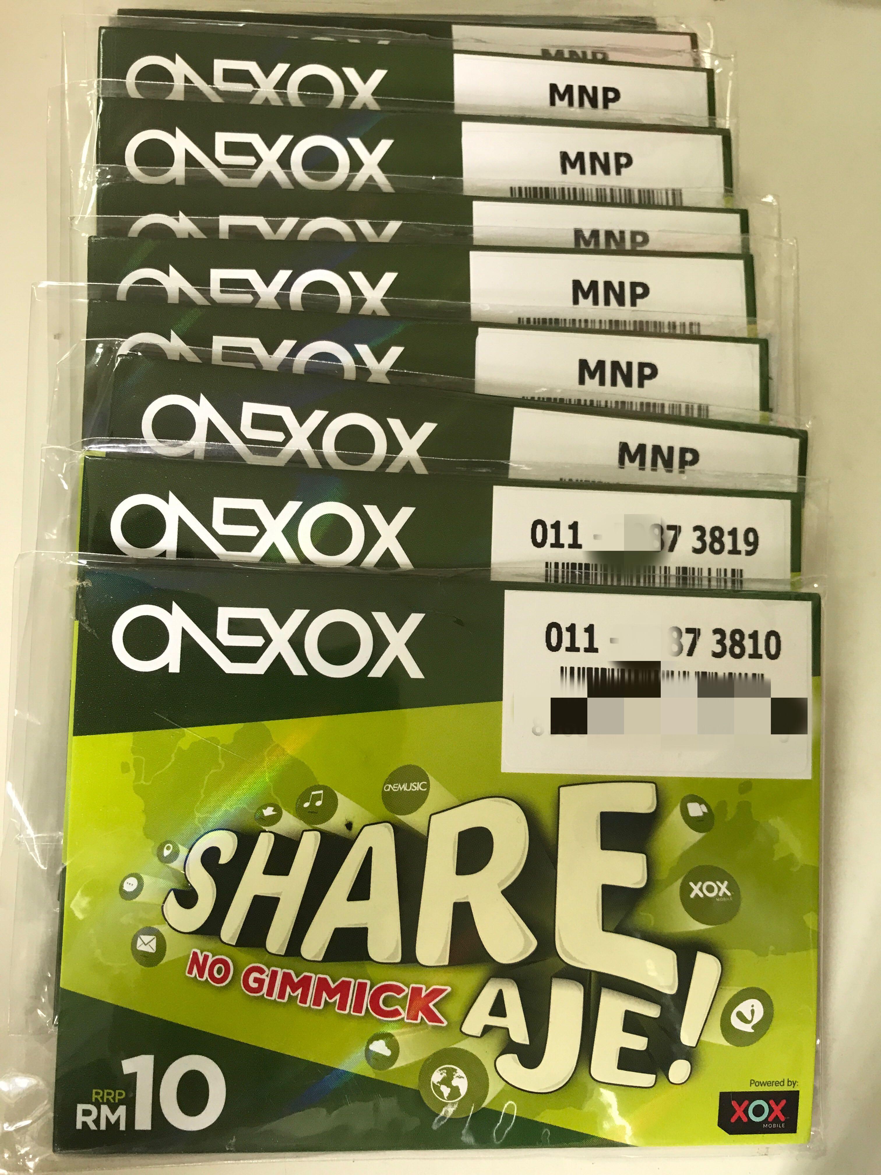ONEXOX Prepaid SimCard XOX Malaysia , Mobile Phones & Gadgets, Mobile ...