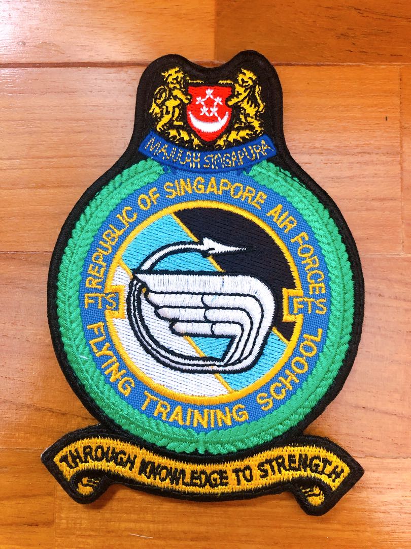 RSAF Flying Training School Patch, Everything Else on Carousell