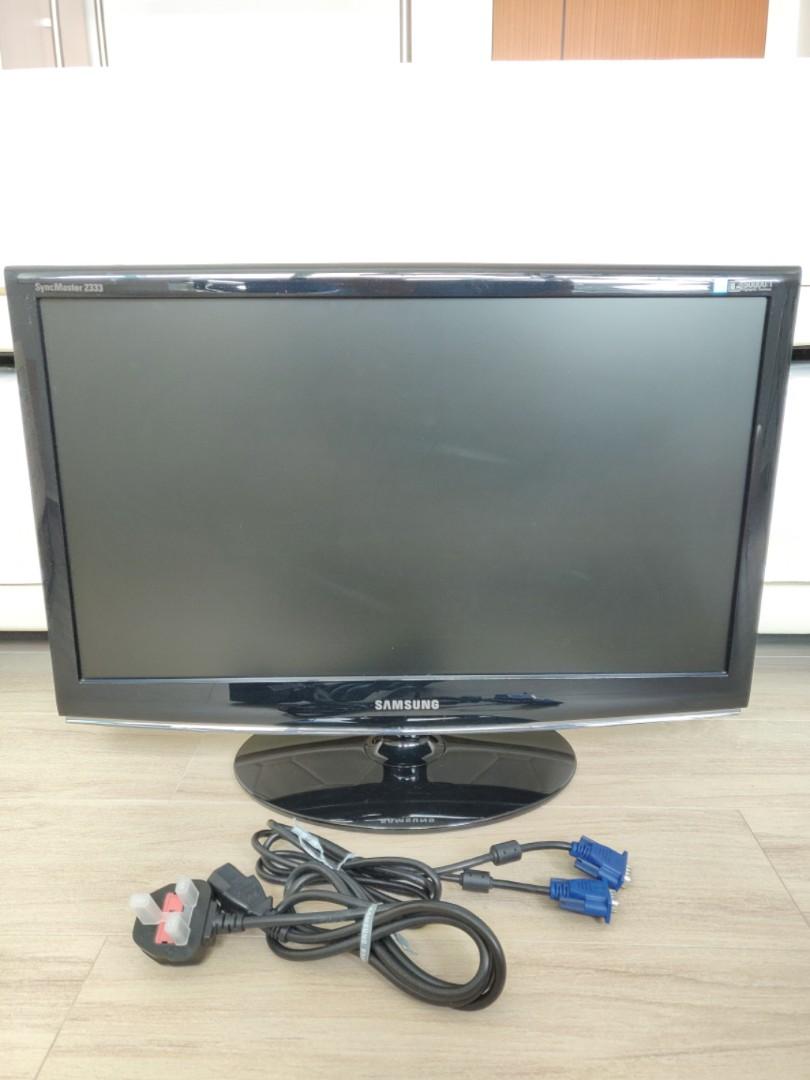 Samsung SyncMaster 2333 HD Monitor, Computers & Tech, Parts ...