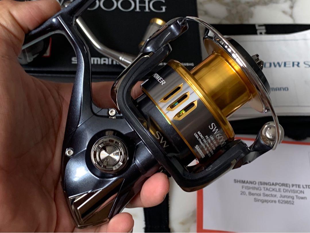 Shimano Twinpower SW 6000HG Reel, Sports, Sports & Games Equipment on Carousell