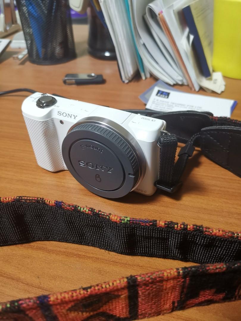 SONY ALPHA A5000 WHITE Mirrorless, Photography, Cameras on Carousell
