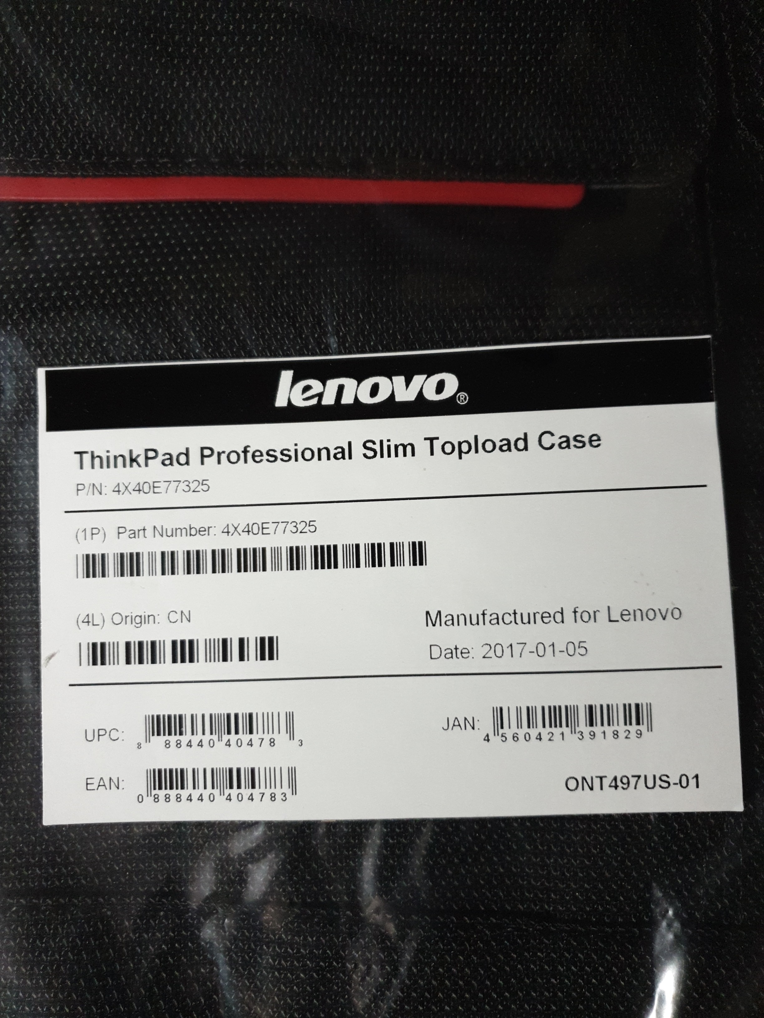 ThinkPad Professional Slim Topload Case - Laptop Bag, Sling Bag, Men's ...