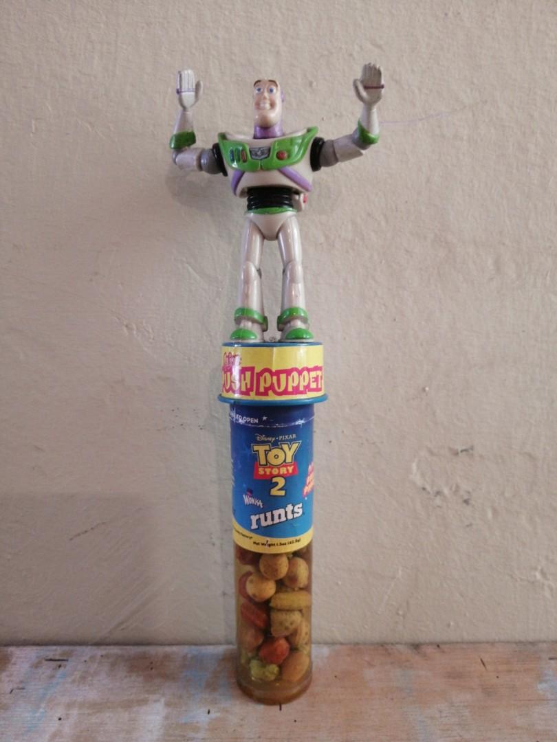 Toy Story 2 Buzz Lightyear Push Puppet with sweets 1999, Hobbies & Toys ...
