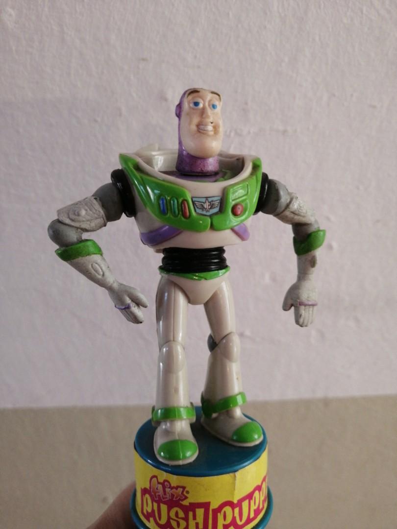 Toy Story 2 Buzz Lightyear Push Puppet with sweets 1999, Hobbies & Toys ...