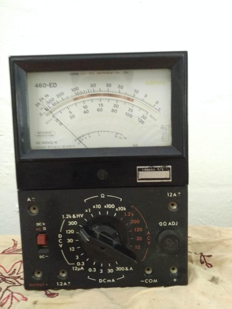 *Reduced price* Vintage Sanwa Analog Multimeter, Hobbies & Toys, Memorabilia & Collectibles ...