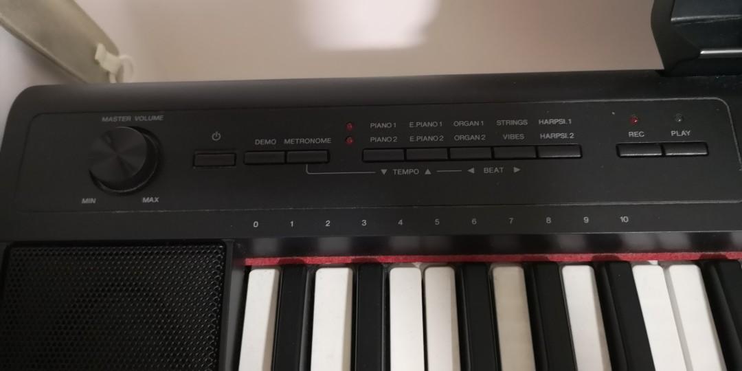 Yamaha NP-12 Piaggero Keyboard 61 Key, Hobbies & Toys, Music & Media ...