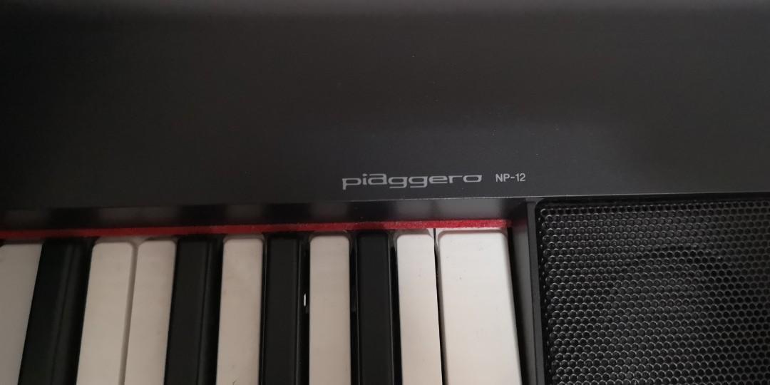 Yamaha NP-12 Piaggero Keyboard 61 Key, Hobbies & Toys, Music & Media ...