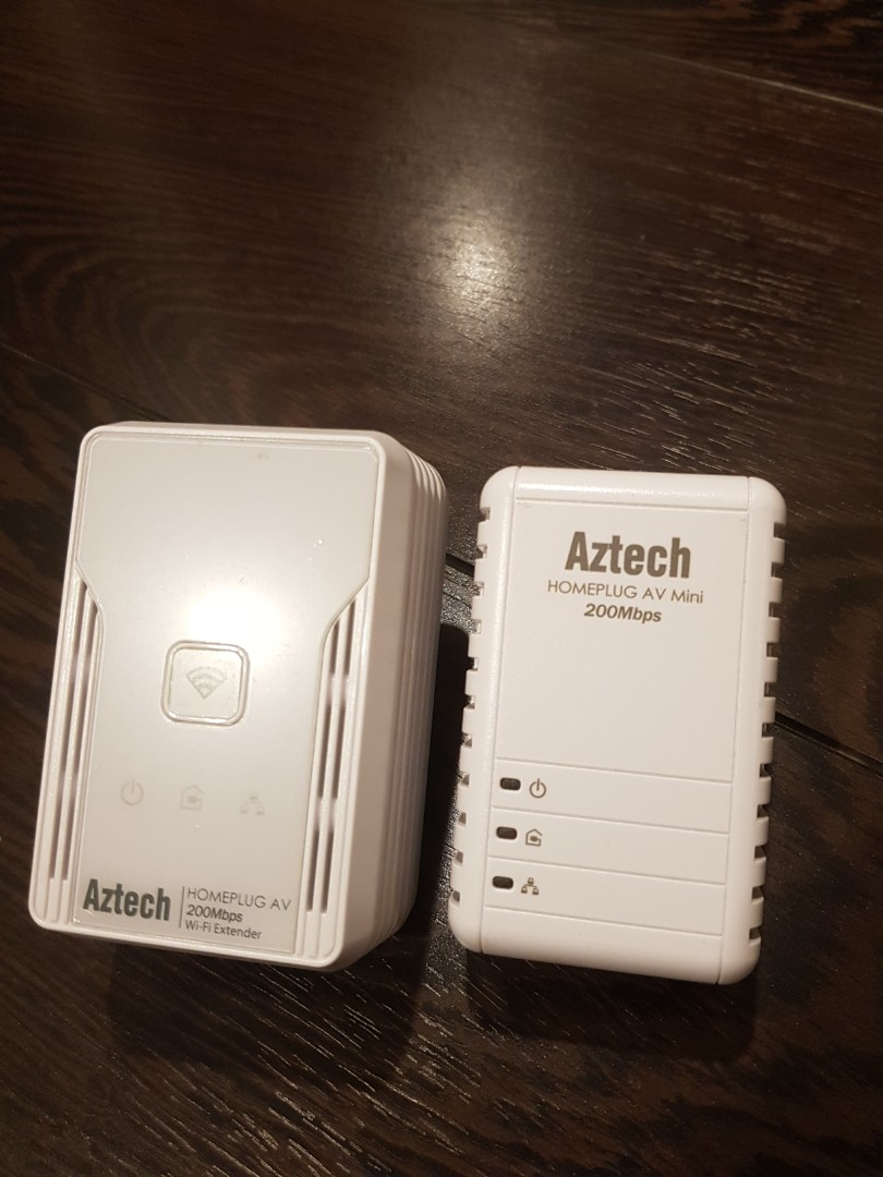 Aztech Homeplug Wifi Extender Computers And Tech Parts And Accessories Networking On Carousell