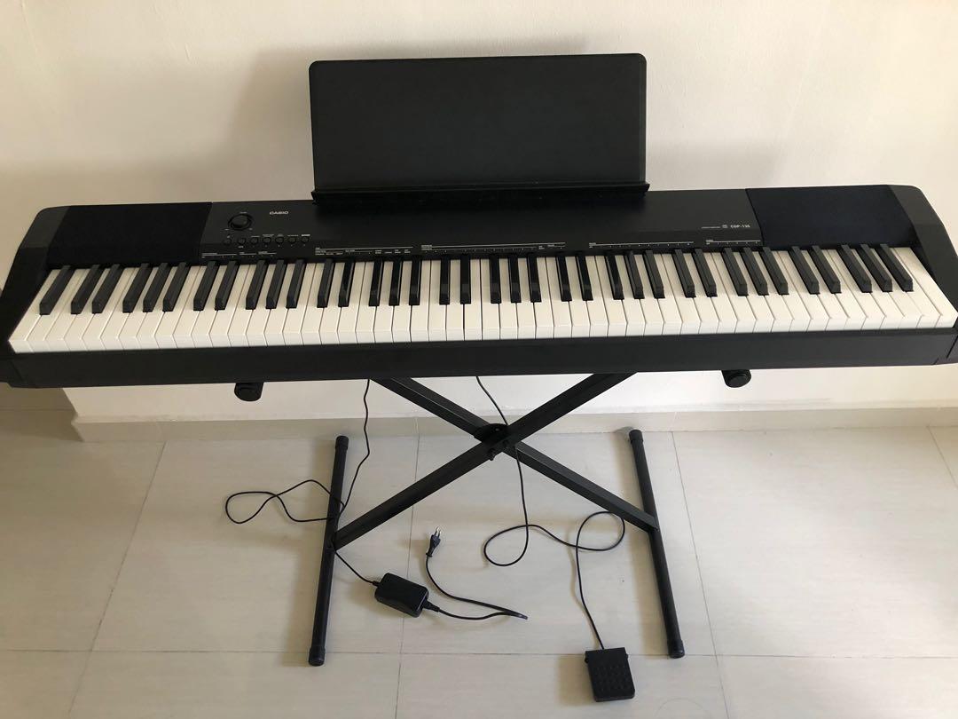 Casio Contemporary 88 Weighted Keys with Hammer Effect, Hobbies & Toys ...