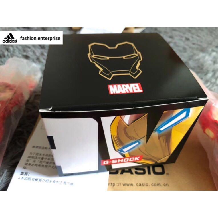 Casio G-Shock X Marvel Avengers Iron Man, Men's Fashion, Watches ...