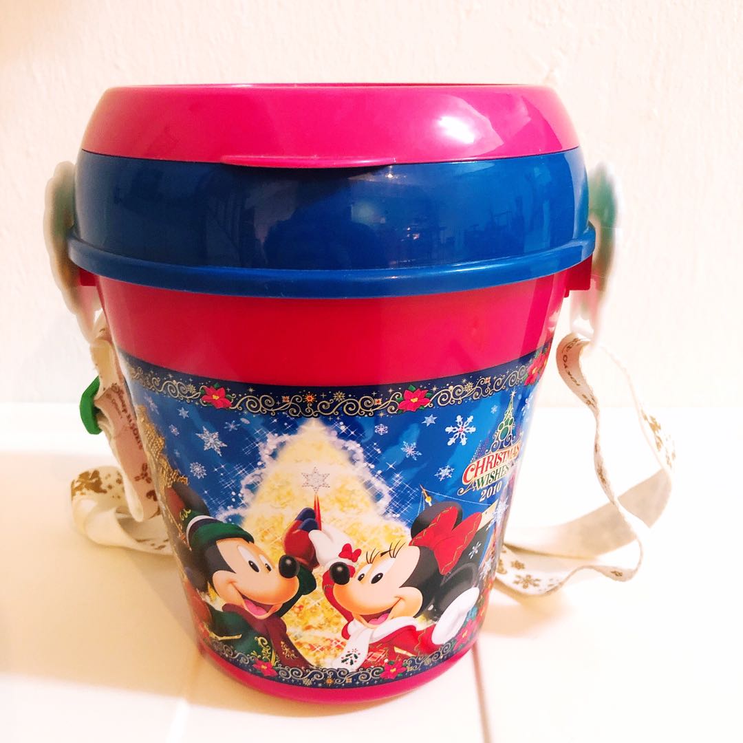 Disney Mickey Popcorn Bucket, Hobbies & Toys, Collectibles ...