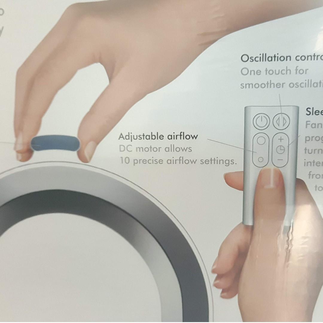 Dyson Bladeless Tower Fan AM07, Furniture & Home Living, Lighting ...