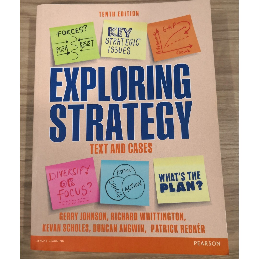 Exploring Strategy: Text and Cases, Johnson et al. (10th Ed), Hobbies ...