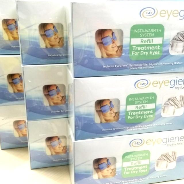 新貨 EYEGIENE 眼敷舒-熱敷 EYE MASK 30包補充暖包 乾眼症專用, 美容＆化妝品, 健康及美容 - 皮膚護理, 面部 - 面部護理 - Carousell