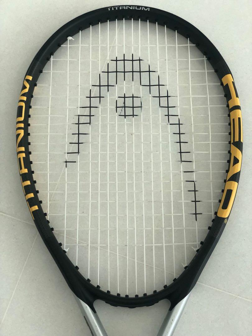 HEAD Ti.S1 Pro Tennis Racquet, Sports Equipment, Sports & Games, Racket ...