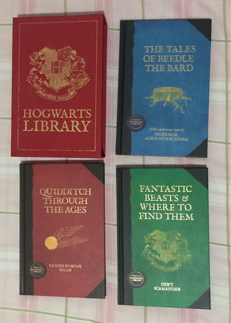 Hogwarts Library Box Set, Hobbies & Toys, Books & Magazines, Children's ...