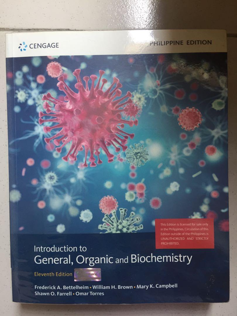 Introduction to General, Organic and Biochemistry 11th Edition, Hobbies ...