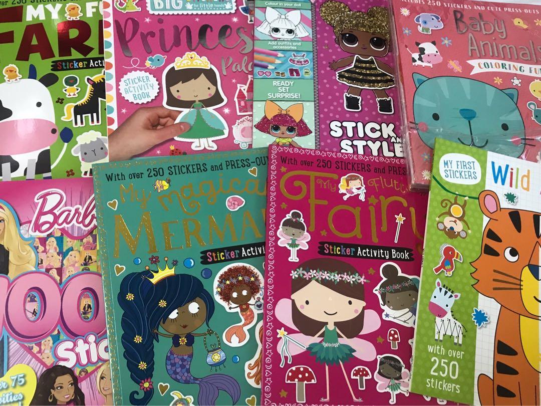 Kids Fun Learning Activity Sticker Book, Hobbies & Toys, Books ...