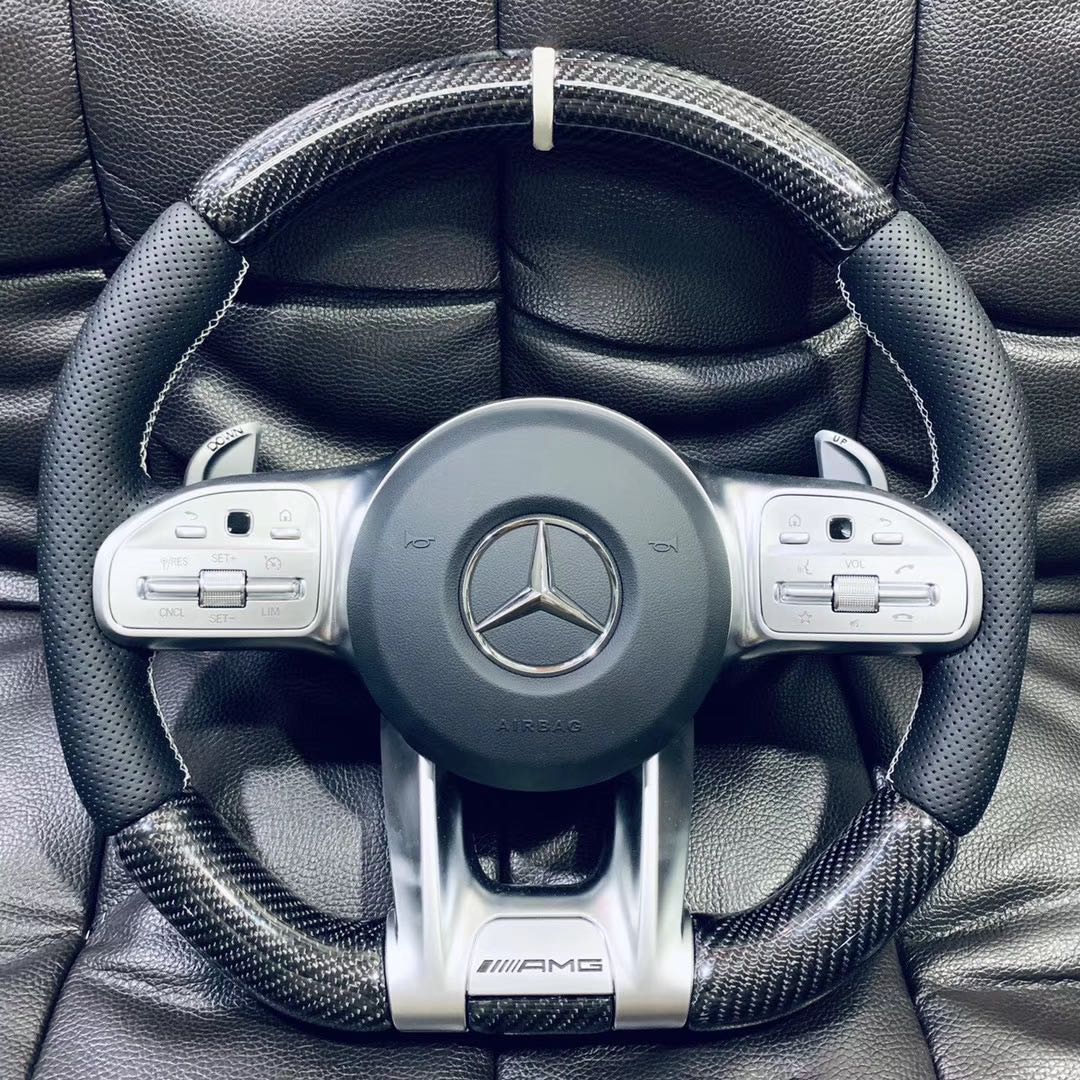 Mercedes-AMG flat bottom steering wheel, Car Accessories, Accessories ...