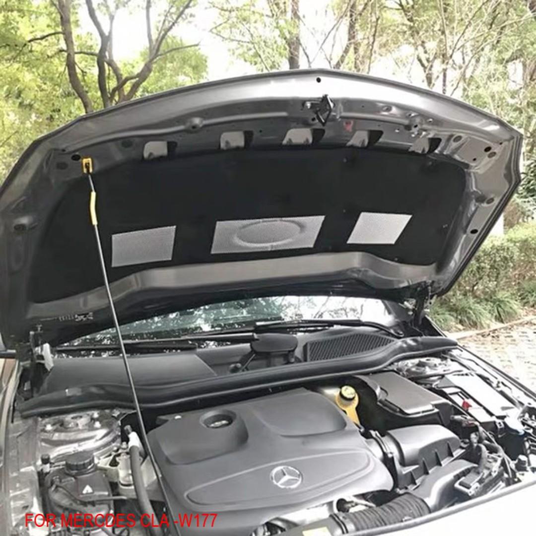 Mercedes-Benz A-Class GLA 200 220 engine hood heat Insulator/ silencer ...