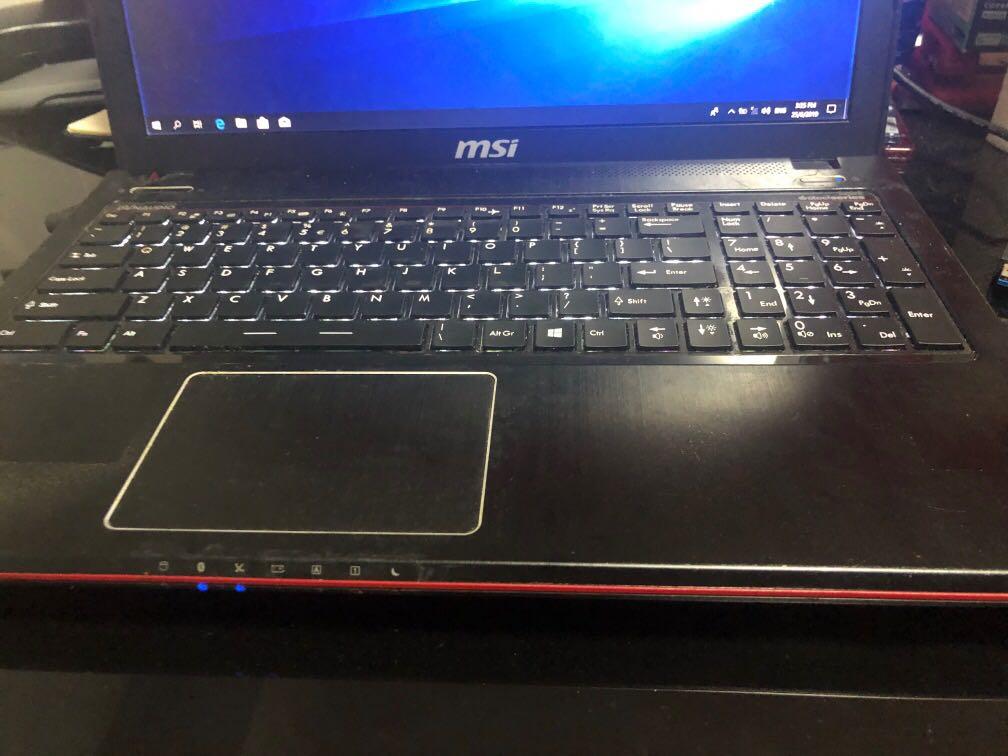 MSI Gaming Laptop MS-16GF, Computers & Tech, Parts & Accessories ...