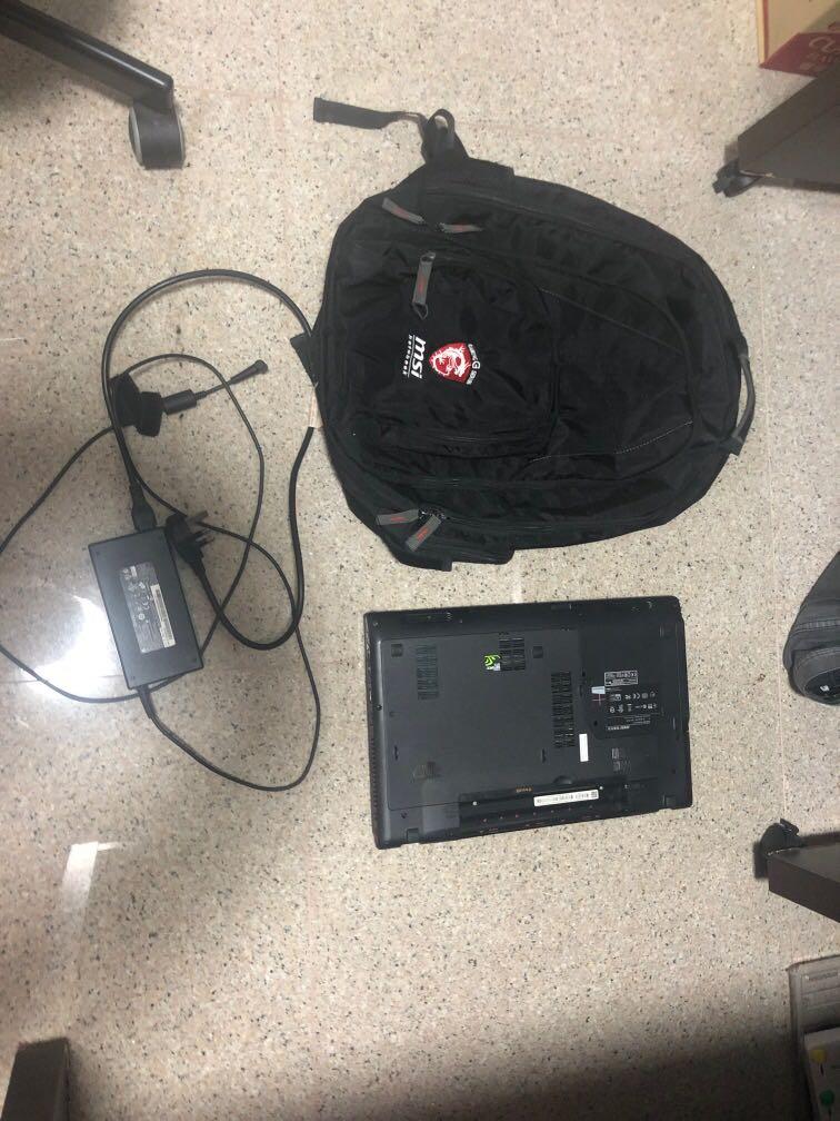 MSI Gaming Laptop MS-16GF, Computers & Tech, Parts & Accessories ...