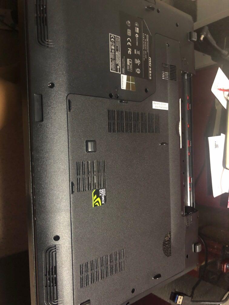 MSI Gaming Laptop MS-16GF, Computers & Tech, Parts & Accessories ...