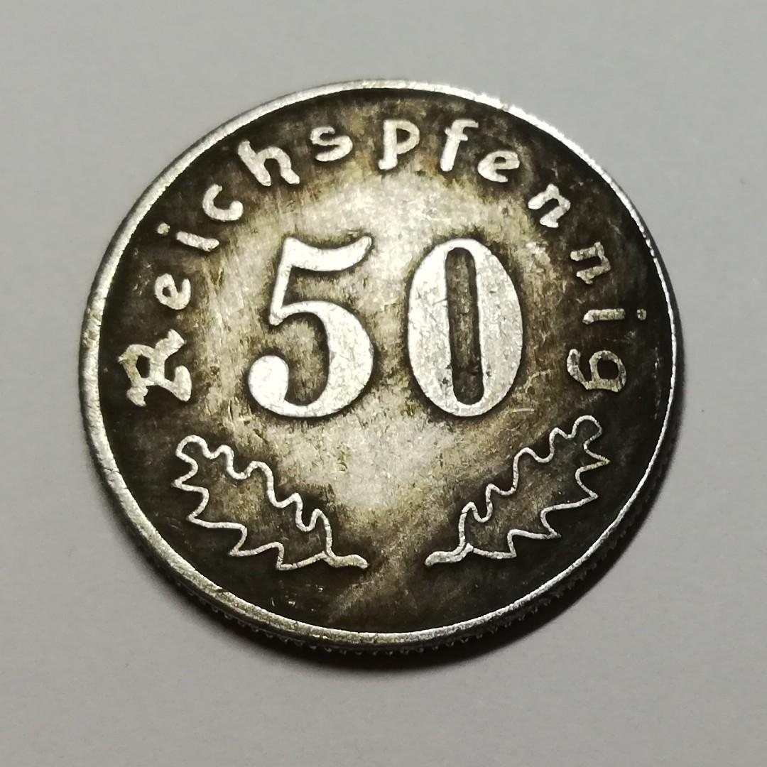 Nazi German empire Military SS Rations Token - 1940, Hobbies & Toys ...