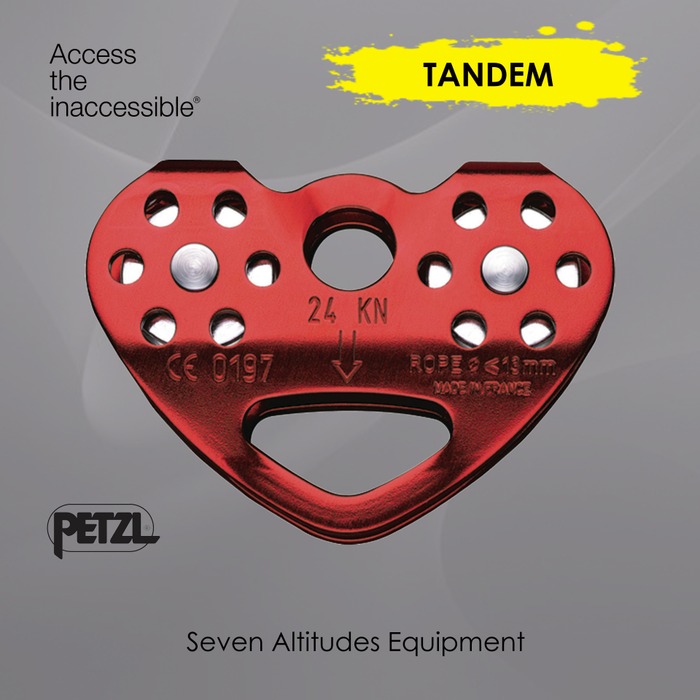 PETZL TANDEM PULLEY ORIGINAL, Sports Equipment, Hiking & Camping on ...