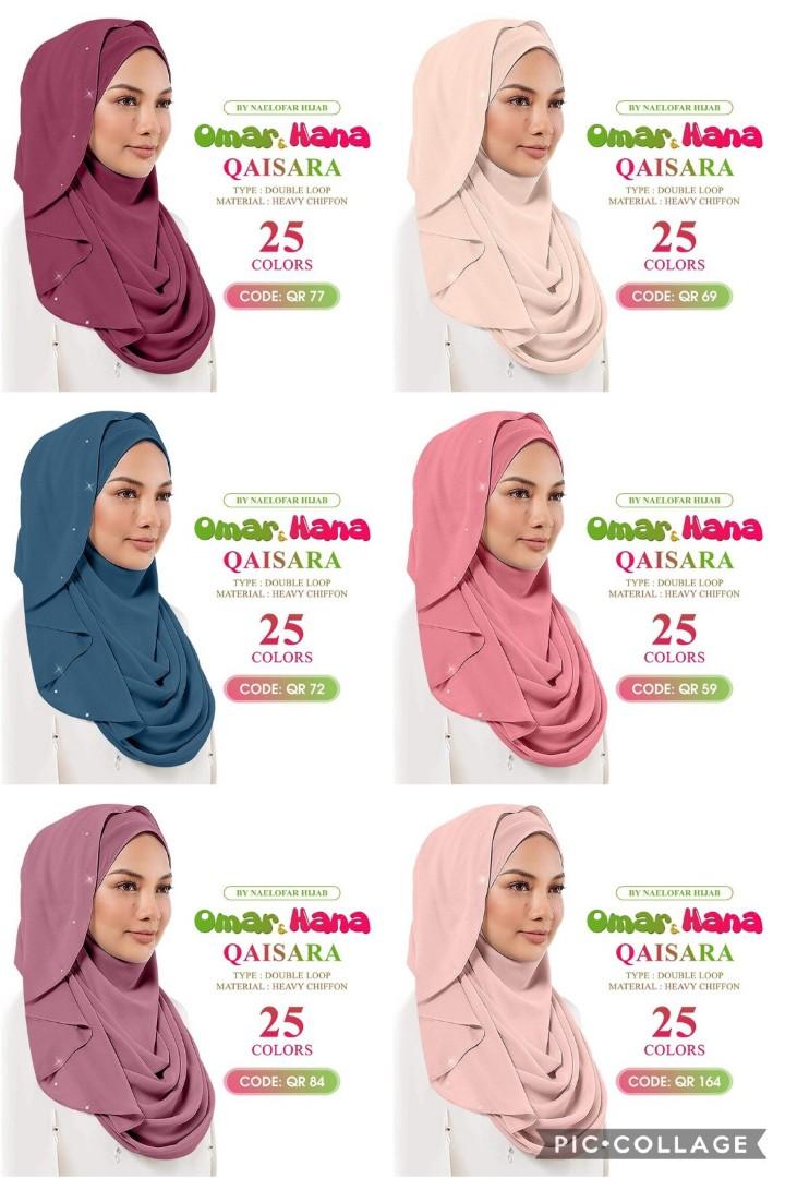Qaisara by Naelofar Hijab(pre order close every Friday), Women's ...