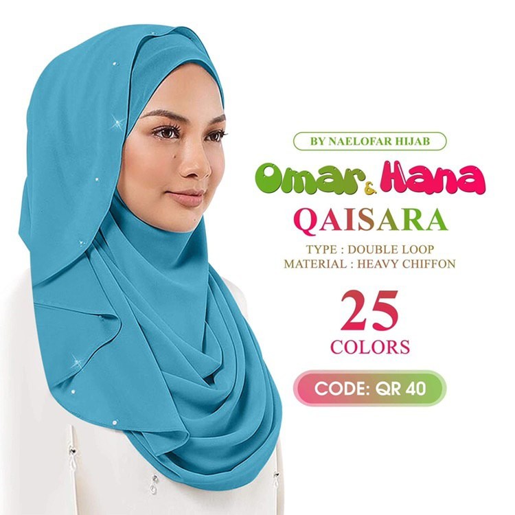 Qaisara by Naelofar Hijab(pre order close every Friday), Women's ...