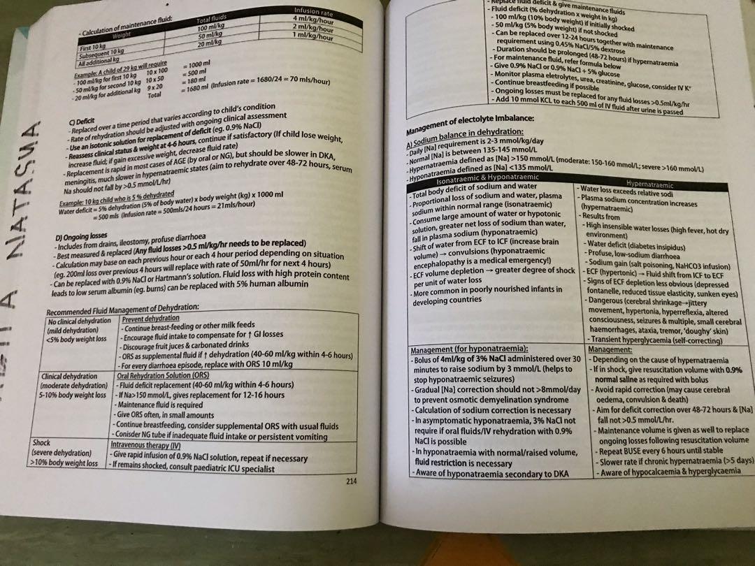 Quicknotes of paeds, Hobbies & Toys, Books & Magazines, Textbooks on ...