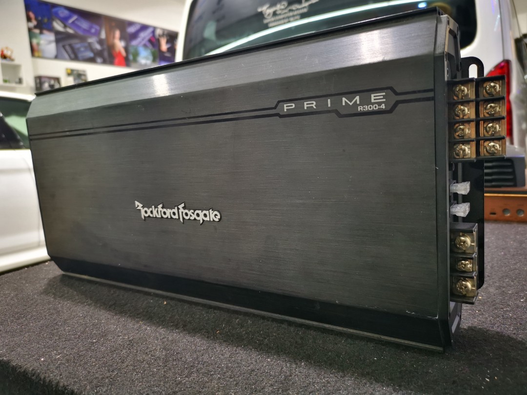 Rockford fosgate prime r300-4 amplifier