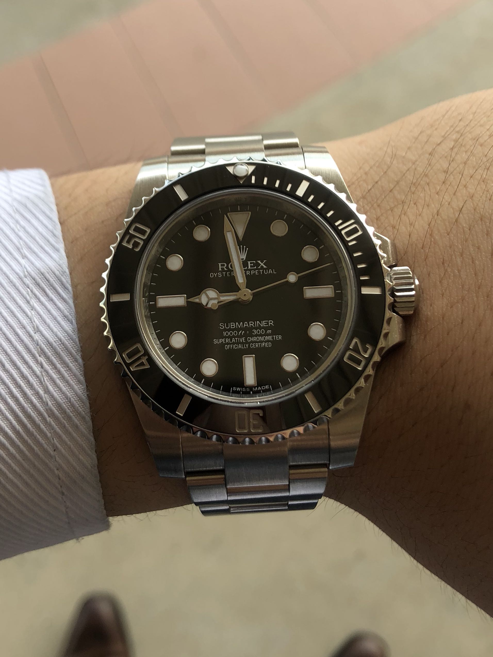 [PRICE REDUCED] Rolex Submariner No Date 114060, Mobile Phones ...