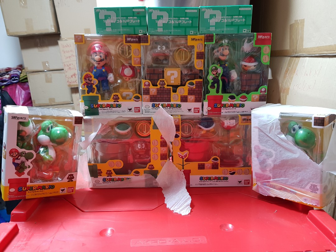SHFiguarts Super Mario Bros Set, Hobbies & Toys, Toys & Games on Carousell