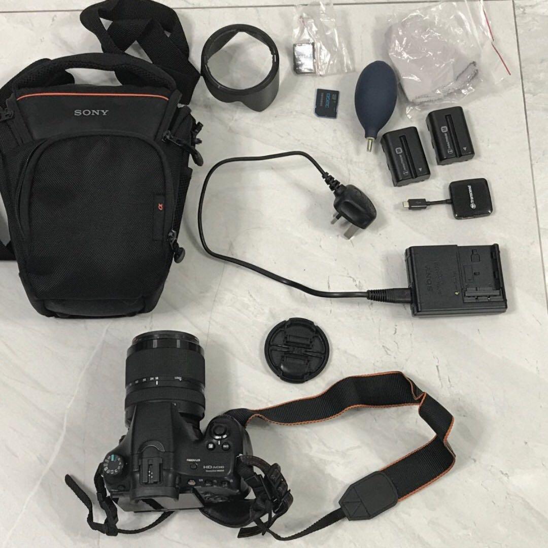 SONY DSLR A65 MINT CONDITION Complete Set, Photography, Cameras on ...