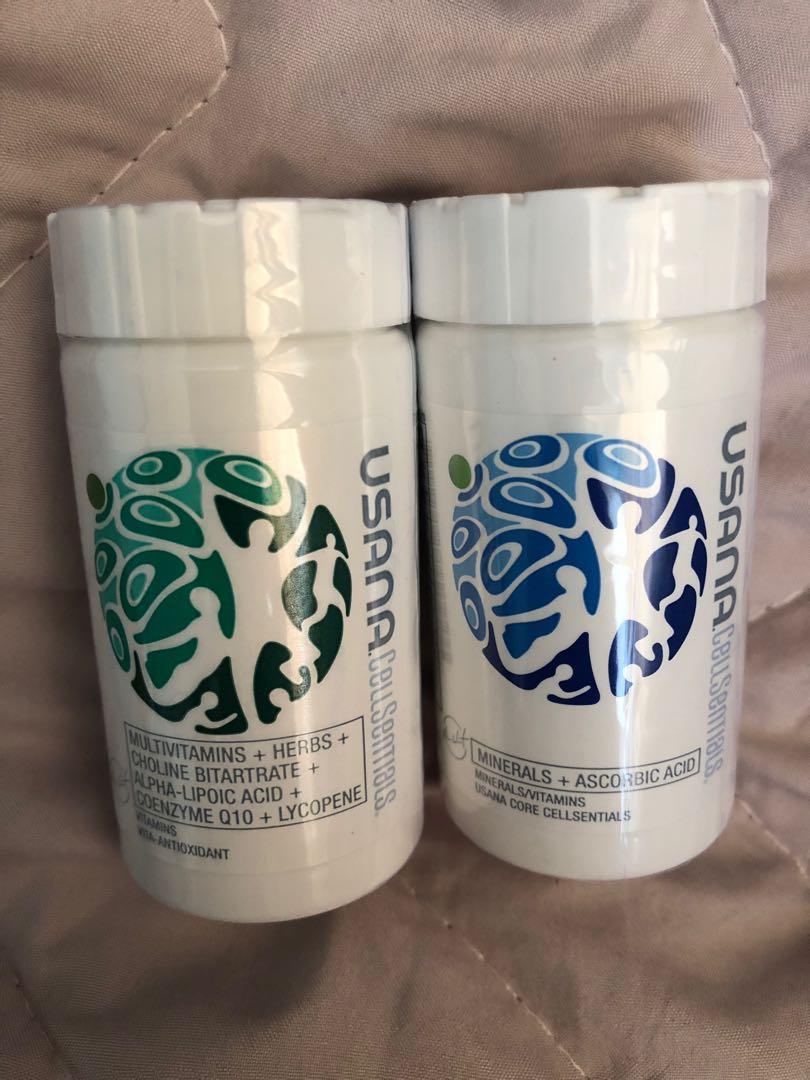 Usana New Mini Cellsentials, Health & Nutrition, Health Supplements ...